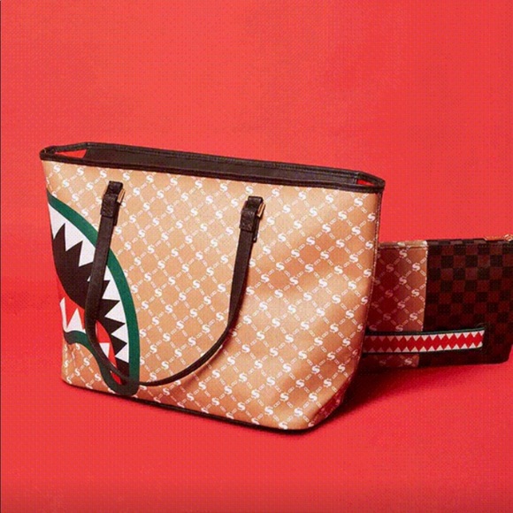 Sprayground | Bags | Sprayground Whats Gucci Shark | Poshmark
